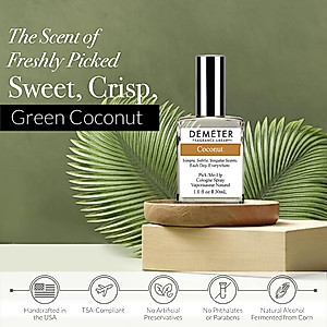 DEMETER Coconut, 1 Oz Cologne Spray, Perfume for Women And Men