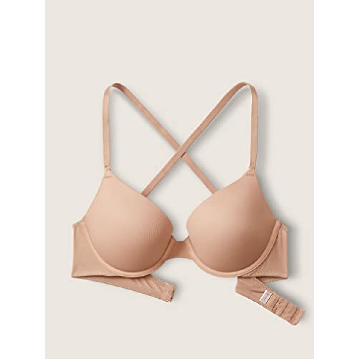 Victoria's Secret Pink Wear Everywhere Push Up Bra, Beige, 36C
