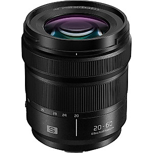 Panasonic LUMIX S 20-60mm F3.5-5.6 L Mount Interchangeable Lens for LUMIX S Series Mirrorless Full Frame Digital Cameras – S-R2060 (USA)