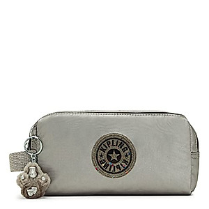 Kipling Garri Pouch Glitter Pop Silver