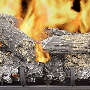 Pleasant Hearth VFL-VO24DR 24" Valley Oak Series Vent Free Gas Set 33,000 BTU's, 24 inch Log, No Color