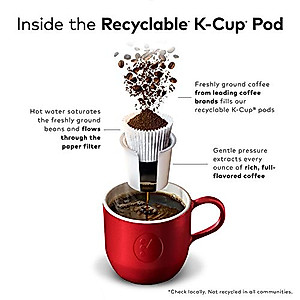 The Original Donut Shop Dark Roast Coffee, K-Cup, 12 ct