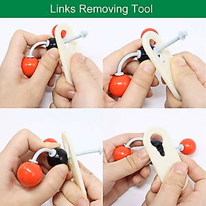 RELIANCER Molecular Model Kit,444PCS Organic Molecular Chemistry Set w/C60,Atoms,Bonds,Molecular Structures Building Kit for Chemistry Learning,STEM Science Kits for Teachers,Students,Young Scientists