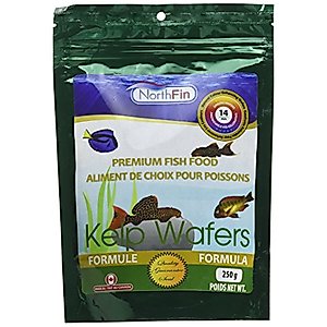 Northfin Food Kelp Wafers 14Mm Pellet 250 Gram Package