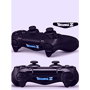 2pcs Led Light Bar Decal Sticker for Controller Wireless Gamepad Ps4 / Gamepad Stickers for PlayStation 4
