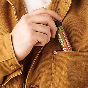 Duke Cannon Supply Co. Tactical Lip Protectant Cannon Balm 140° - (Blood Orange Mint Flavored) Superior Performance, SPF 30, Lip Balm for Hard Working Men, 0.56oz (3 Pack)