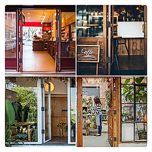 24 Pack 3.5" x 3.5" Black Door Hinges, Matte Black Door Hinges 3 1/2 Interior Door Hinges 1/4" Radius Standard Residential Bedroom Door