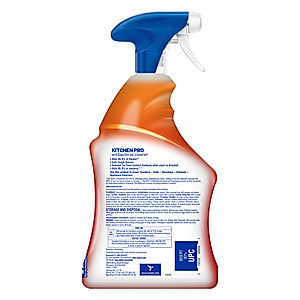 Lysol Kitchen Pro Antibacterial Cleaner Trigger, Orange , 22 oz