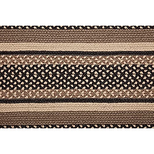 VHC Brands Sawyer Mill Small Jute Area Rug Farmhouse Country Style Doormat Non Skid Pad 27x48