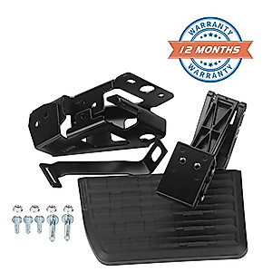 ZONFANT Rear Bed Step, Retractable Bumper Side Truck Tailgate Step Compatible with 2019-2022 Ram 2500 3500