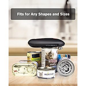 Belypoke Electric Can Opener, Automatic Can Opener Use Safe to Use & No Sharp Edge, Best Kitchen Gift for Senior and Arthritis Easy To Clean