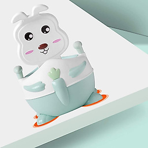 ZYSWP Cartoon Children Toilet, Trainer Chair Soft Splash-Proof Padded Training Seat for Children 1-7 Years Old,Easy Clean