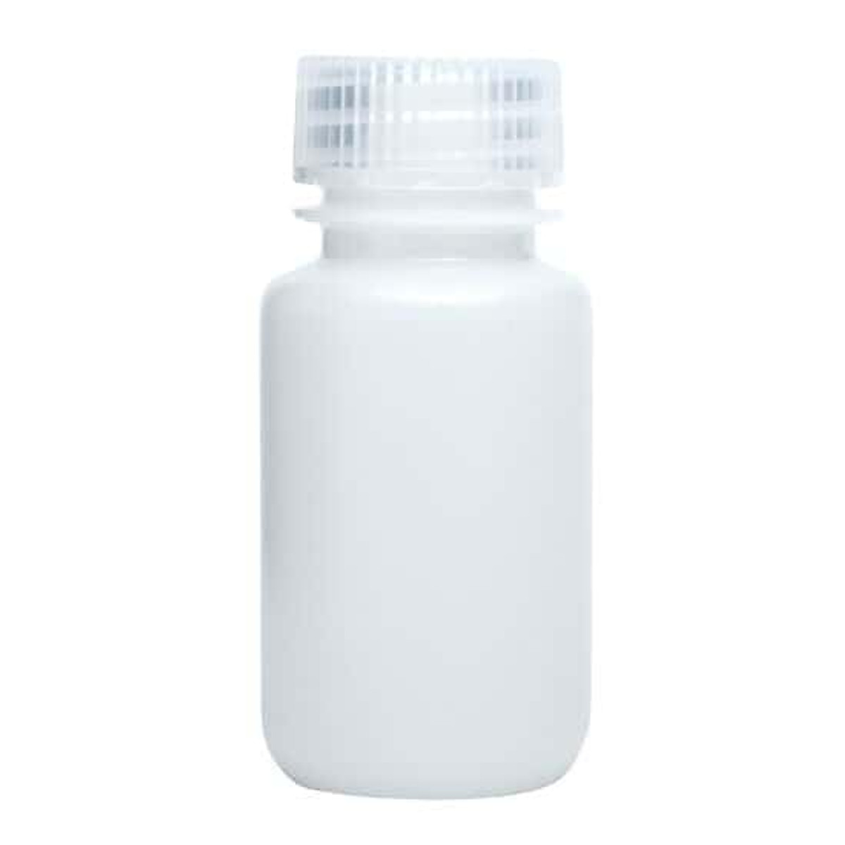 Cole-Parmer Essentials Wide-Mouth Plastic Bottle, HDPE, 60mL (2oz); 12/PK