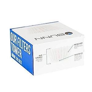 Coffee Filters, 8/12-Cup Size, 100/Pack