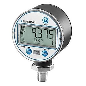 Ashcroft Digital Compound Gauge w/Backlight, 30"Hg-100 psi