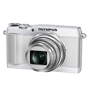 Olympus SH-1 16 MP Digital Camera (White) - International Version (No Warranty)