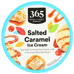 365 by Whole Foods Market, Ice Cream Salted Caramel, 16 Ounce