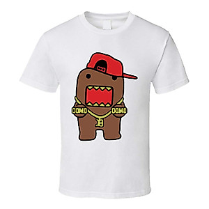 Domo Kun Bling T Shirt M White