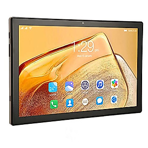 RTLR 4G Tablet, Dual SIM 8 Core 6GB 256GB 5GWIFI Tablet Office Dual Speaker (US Plug)