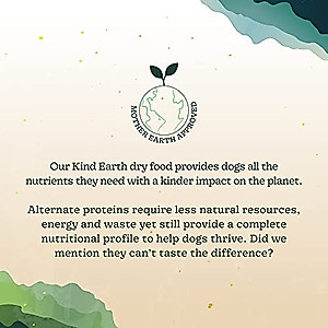 Open Farm Kind Earth Insect Based Dry Dog Kibble, Natural Source of Complete Protein, Nutrient-Dense, Highly Digestible, Hypoallergenic, Lower Carbon Footprint (3.5 Pound Pack of 1)