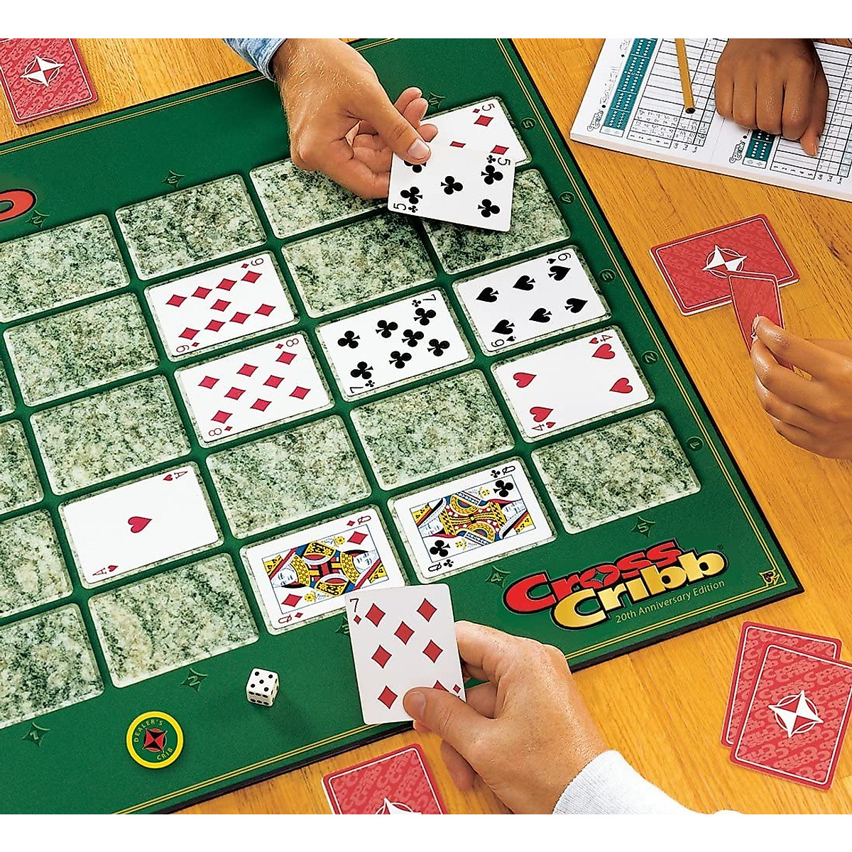 20th Anniversary CrossCribb® | A Twist on Cribbage | Strategy Family Board Game