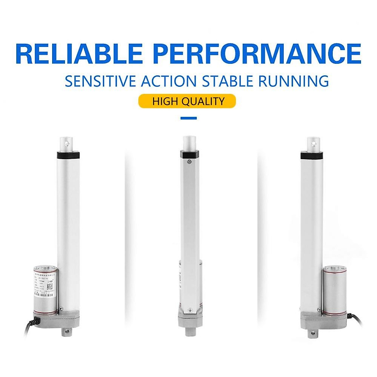 Electric Linear Actuator,DC 12V 750N Force 150-700mm Stroke Waterproof Multifunction Straight Line Actuator Motor Controller for Automotive Medical Devices etc(200mm)