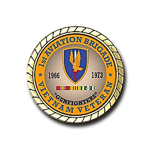 1st Aviation Brigade Vietnam Veteran Challenge Coin - Officially Licensed
