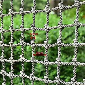EkiDaz HXRW Rope Net Kids Safety Protective Net Sturdy Rope Climbing Net Polyamide Net for Kids Indoor and Outdoor Playing Playground Sets for Backyards (Size : 2 * 3m(6.6 * 9.9ft))
