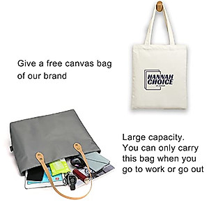 Large Tote Bag for Women, Waterproof Nylon Tote Bag, Lightweight Handbags Shoulder Bags,School,Work,Shopping Daily Use (Black)