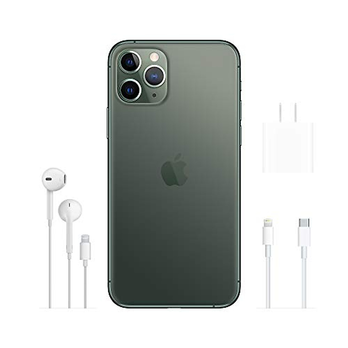 Apple iPhone 11 Pro [512GB, Midnight Green] + Carrier Subscription [Cricket Wireless]