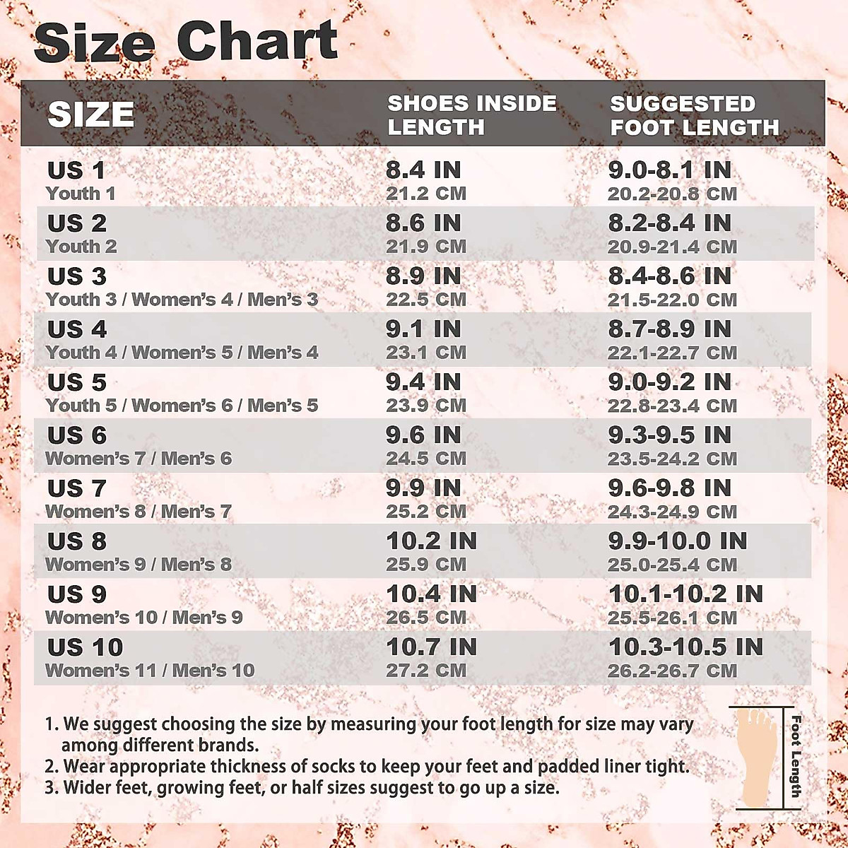 JajaHoho Roller Skates for Women, Holographic High Top PU Leather Rollerskates, Shiny Double-Row Four pink glitter Wheels Quad Skates for Girls and Age 8-50 Indoor Outdoor (Size 4, Rose Gold)