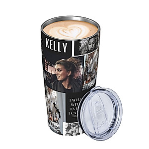 LIUOPWAS Tori Music Kelly Stainless Steel Insulated Cups Reusable Travel Coffee Mug Tumblers Cup With Lid and Straw 20 oz