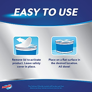 DampRid Hi-Capacity Moisture Absorber Bucket, 2 Pack — Fresh Scent, 2 lb. 15.5 oz.