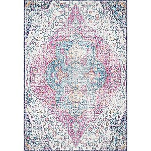 nuLOOM Vintage Maryetta Area Rug, 5' x 7' 5", Red
