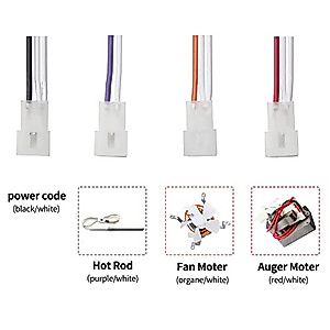 Digital Thermostat Controller Kit Replacement for Camp Chef Pellet Grills PG24STX/ PG24XT/ PG24S/ PG24WWS with RTD Temperature Sensor,2 Meat Probes