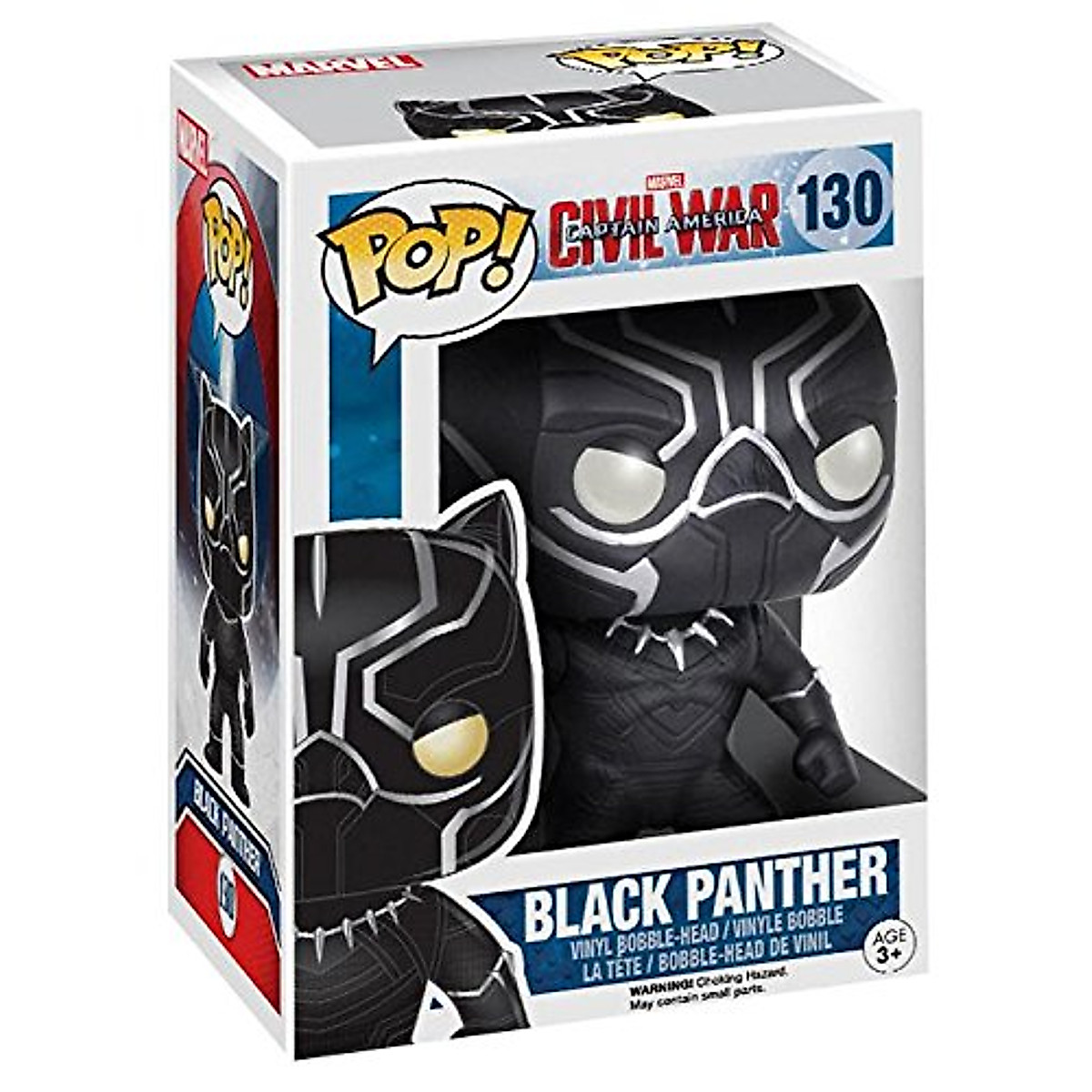 Funko POP Marvel: Captain America 3: Civil War Action Figure - Black Panther
