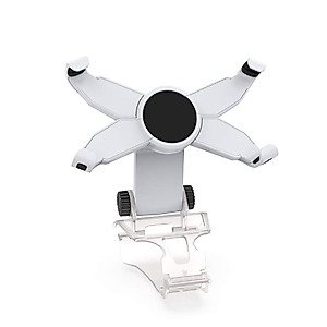 ECHZOVE PS5 Controller Phone Clip, PS5 Controller Mobile Phone Mount Adjustable Phone Holder Clamp for PS5 Controllers - White