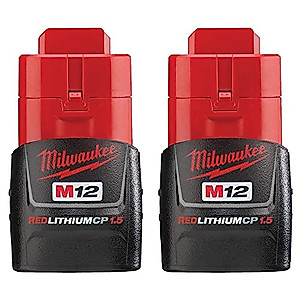 Milwaukee 48-11-2411 M12 Redlithium 2 Pack - Cp Bat