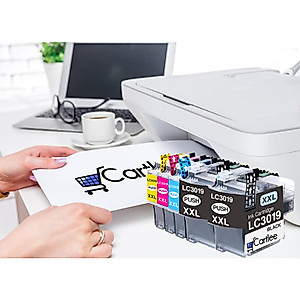 Cartlee 5 Compatible Ink Cartridges Replacement for Brother LC3019 XXL Super High Yield for MFC-J5330DW MFC-J6530DW MFC-J6730DW MFC-J6930DW Printer LC 3019XXL (2 Black, 1 Cyan, 1 Magenta, 1 Yellow)