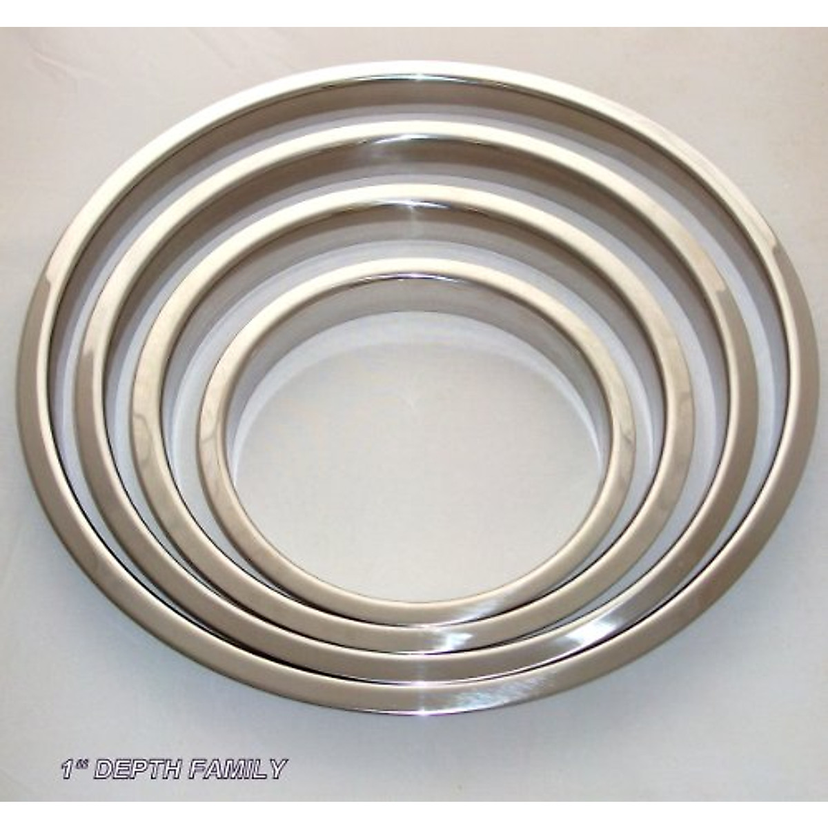 Hardware Concepts Polished Stainless Steel 10" x 1" Trash Grommet