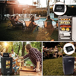 990050048 Digital Control Panel Replacement Parts, Compatible with Masterbuilt MB ESQ30B, ESQ30S, 20070106, 20070206, 20072010, 20070910 and More Electric Smoker Grill Models Controller