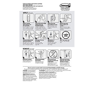 Command MR02-SN-B Metal Bath Hook, Medium, Satin Nickel