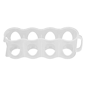Can Storage Box, Transparent Reusable Can Drink Storage Holder Organizer with Handle for Refrigerator Cabinets