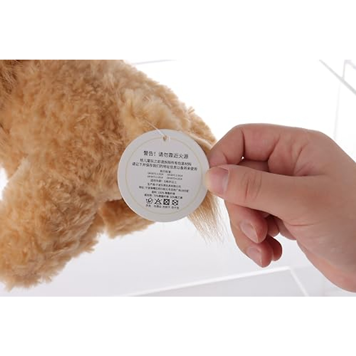 Apricot Lamb Toys Plush Yellow Plush Lion Stuffed Animal Soft Cuddly Perfect for Child （Yellow Lion ，8 Inches