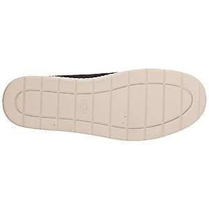 UGG Women's DELU Sneaker, Black, 8