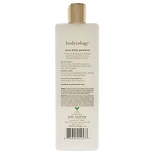 Bodycology Pure White Gardenia Foaming Body Wash (1 Unit),16 Ounces