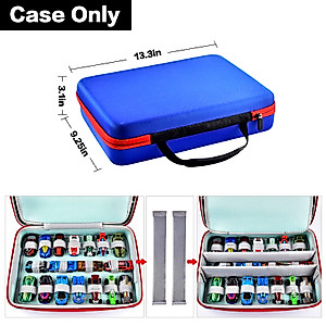 GWCASE Toy Car Organizer Case Compatible with Hot Wheels Cars/for Matchbox Cars. Storage Holder Carrying Container Bag Fits for Hotwheels/for Diecast Mini Model Car (Box Only)