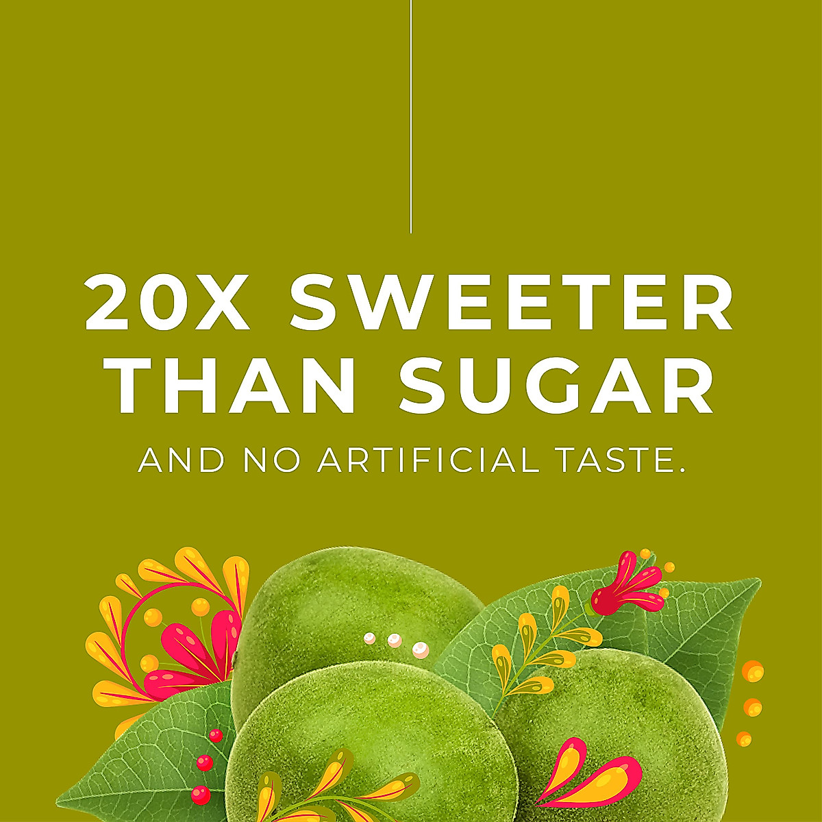 MONK FRUIT SWEETENER LIQUID - 100% MONK FRUIT EXTRACT - No Erythritol, Zero Calories & Sugars, No added water, Keto-friendly, Designed for Tea Lovers