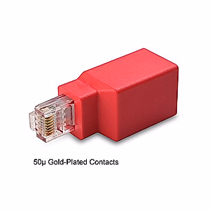 Cable Matters 2-Pack Crossover Adapter (Crossover Cable Adapter)