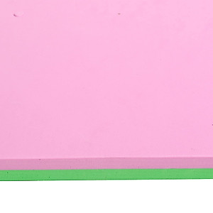 Fondant Foam Pad Rectangular sugar flower foam pad Fondant Cake Sponge Pad Mat with 5 Holes for Cake Decoration DIY Paste Clay Modelling Tools Drying Tray Pink Green